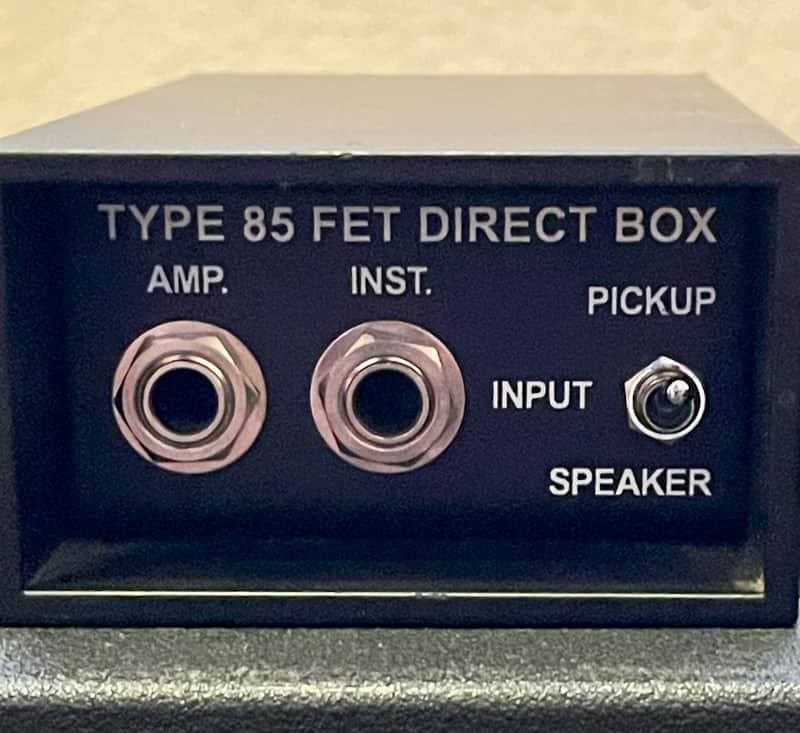 Countryman Type 85 Compact Active DI Box 2010s - Black | Reverb