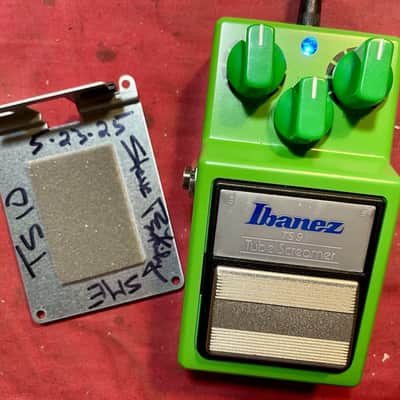 Ibanez TS9 Tube Screamer with TS10 Mod and Blue LED by Steve | Reverb