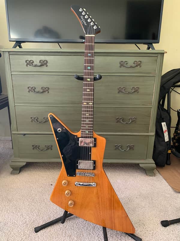 2015 Explorer style Left Handed guitar | Reverb