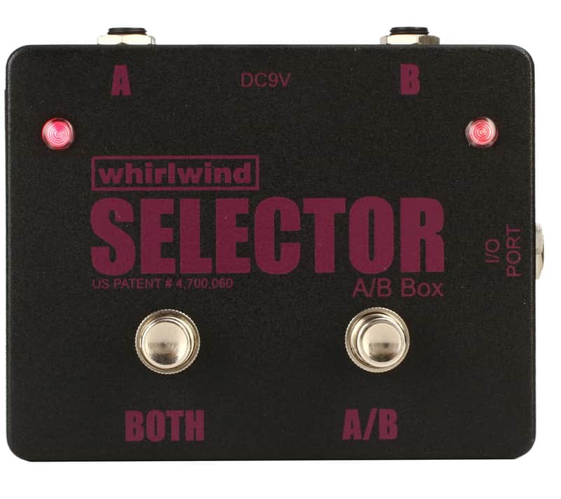 Whirlwind Selector Active A/B Switch Box (2-pack) Bundle | Reverb