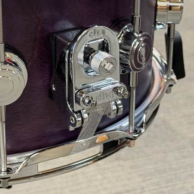 DW COLLECTOR'S BIRCH 14X6.5 SNARE DRUM LAVENDER SATIN OIL | Reverb