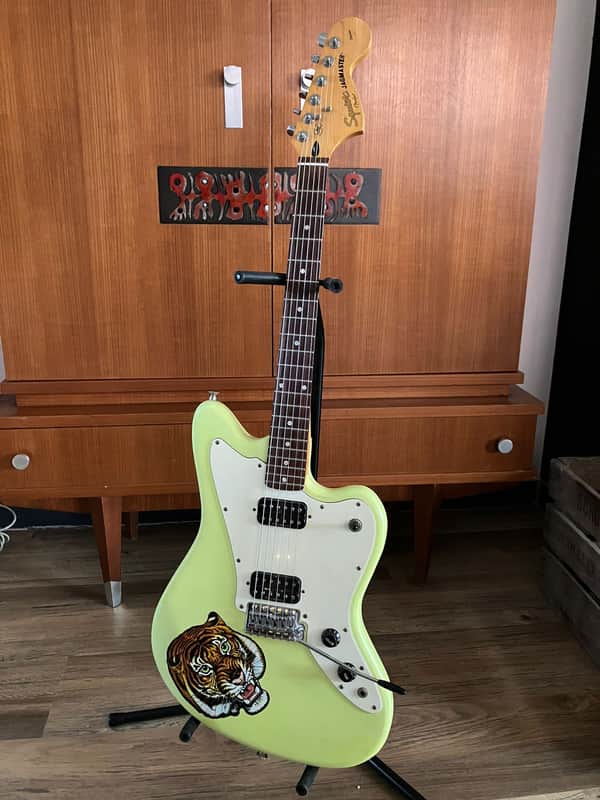 Squier Standard Jagmaster - Lime Green refin | Reverb UK