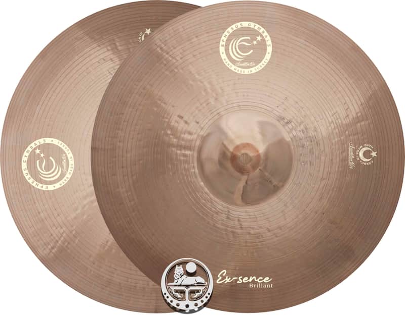 Ephesus Cymbals 14" Ex-Sence Brilliant Hi-Hat | Reverb