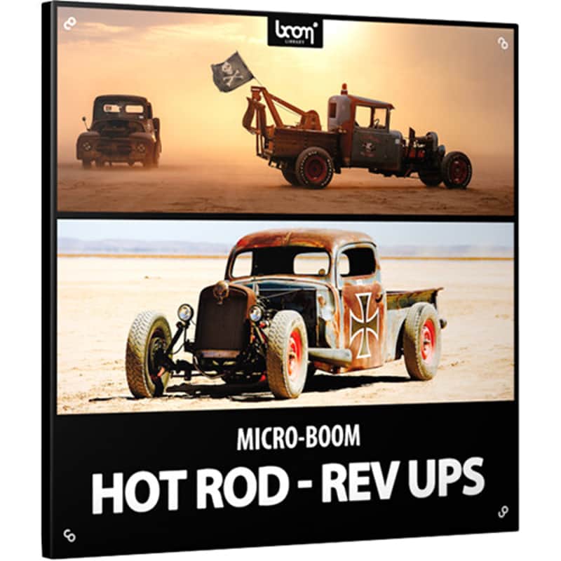 BOOM Library Hot Rod Rev Ups Sample Pack (Download) | Reverb UK