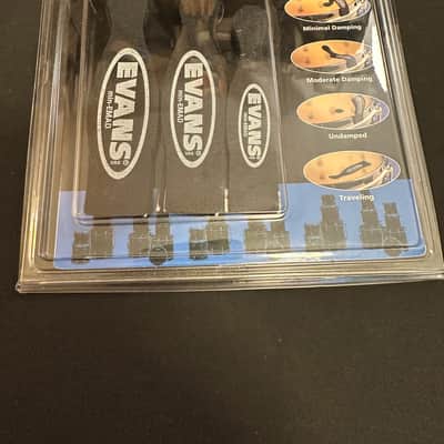 Evans Min-Emad Adjustable Tom & Snare Overtone Damper - 6pk - | Reverb