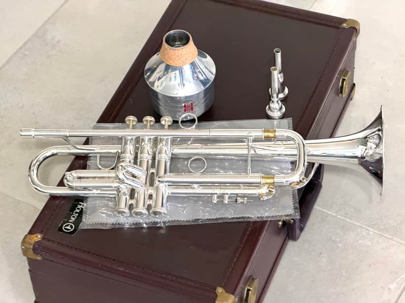 Maynard Ferguson Model Holton Silver Plated Bb Commercial, | Reverb
