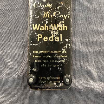Vox Clyde McCoy Wah-Wah 1960s | Reverb
