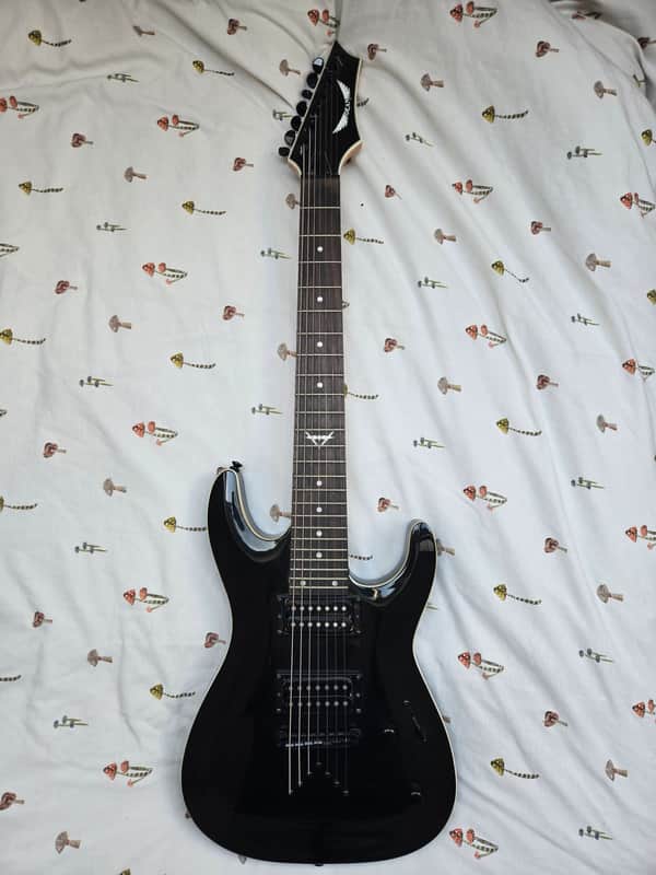 DEAN Custom 750X 7-STRING electric GUITAR Classic Black- | Reverb UK