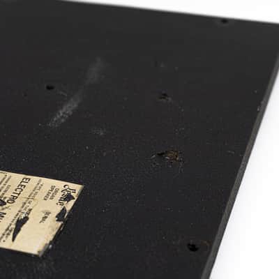 Leslie 860 Amplifier Cabinet Back Panel Part with Schematic | Reverb