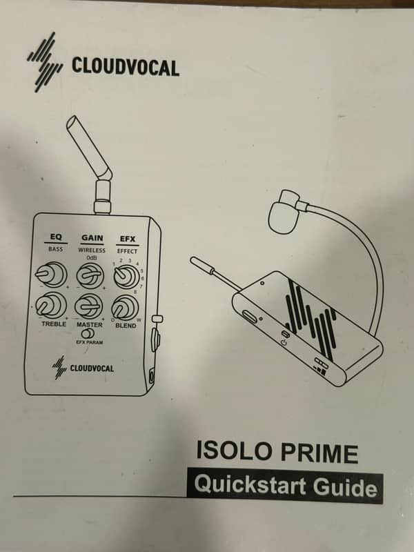 Cloudvocal ISOLO PRIME - Winds Wireless System | Reverb