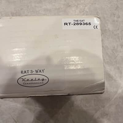 Keeley ProCo RAT 2 with 3-Way Mod 2010s - Black "in Mint | Reverb