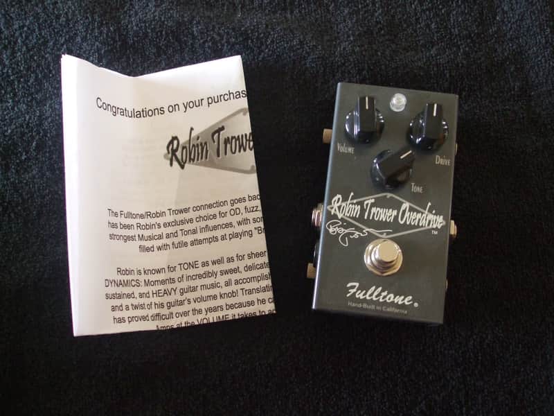 Fulltone RTO Robin Trower Overdrive Distortion ZCD | Reverb