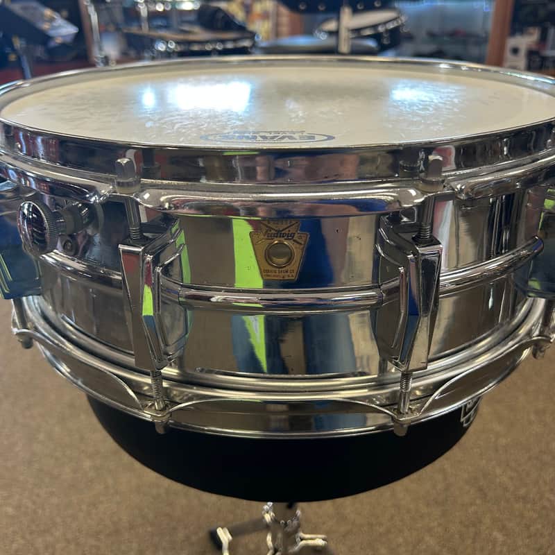 Ludwig No. 400 Supraphonic 5x14" 10-Lug Aluminum Snare | Reverb
