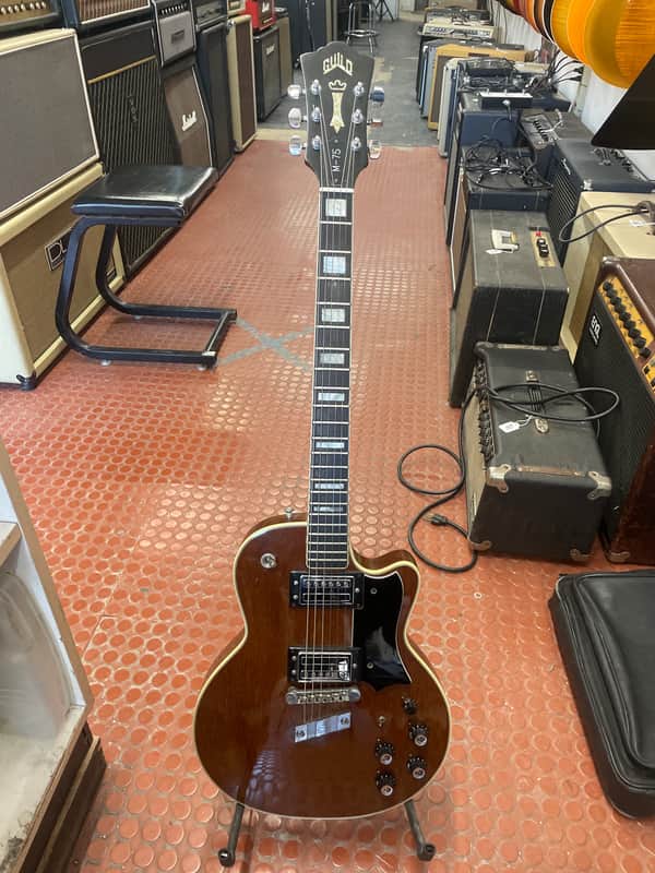 Guild M75 electric guitar 1974/75 - Mahagony | Reverb