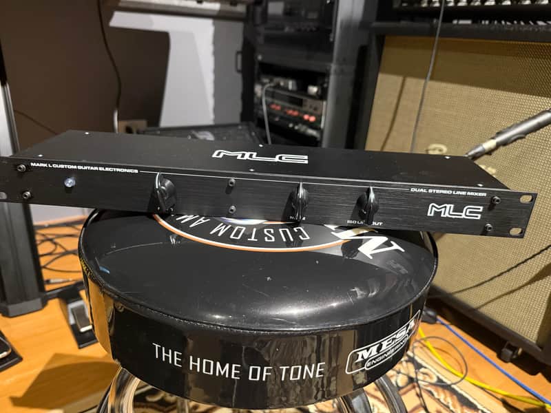 MLC Dual Stereo Line Mixer 2025 - Black New | Reverb Australia