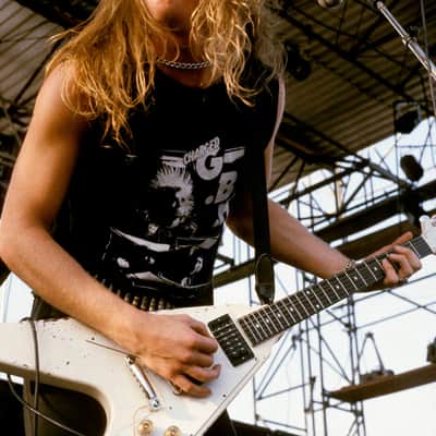 Greco Japan James Hetfields white Kill’Em All Flying V | Reverb Greece