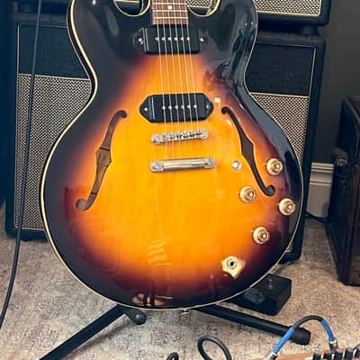 Gibson Memphis ES-335 Dot P-90 2019 - Vintage Burst | Reverb