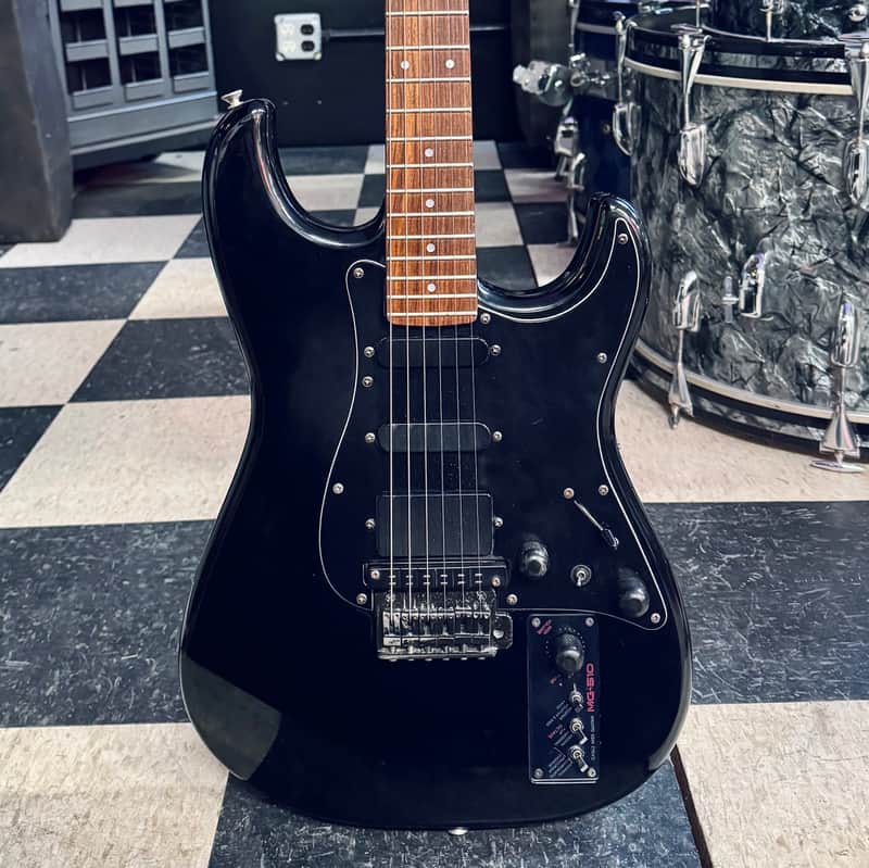 Casio MG-510 Midi Guitar 1980s - Black | Reverb
