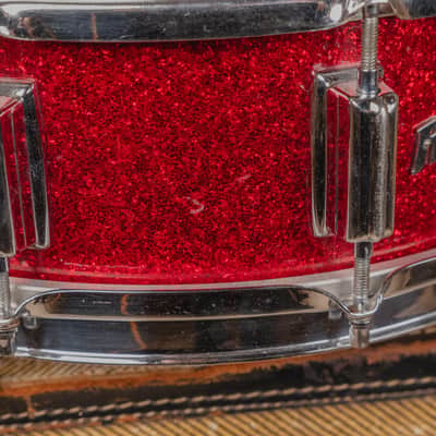1960s Rogers 'Dyna-Sonic' in Sparkling Red Pearl - 5x14 | Reverb