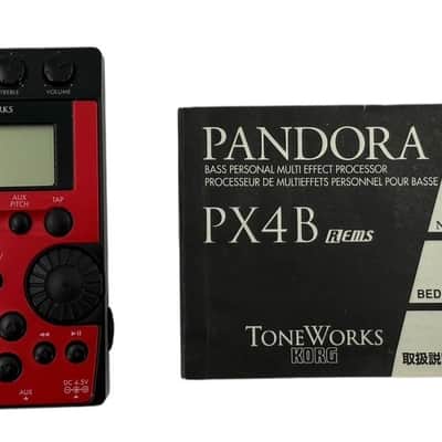 Korg Pandora PX4B Bass Processor in Very Good Condition | Reverb