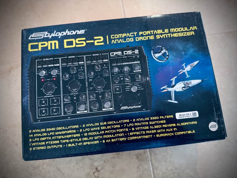 Stylophone CPM DS-2 Portable Modular Drone Synthesizer | Reverb