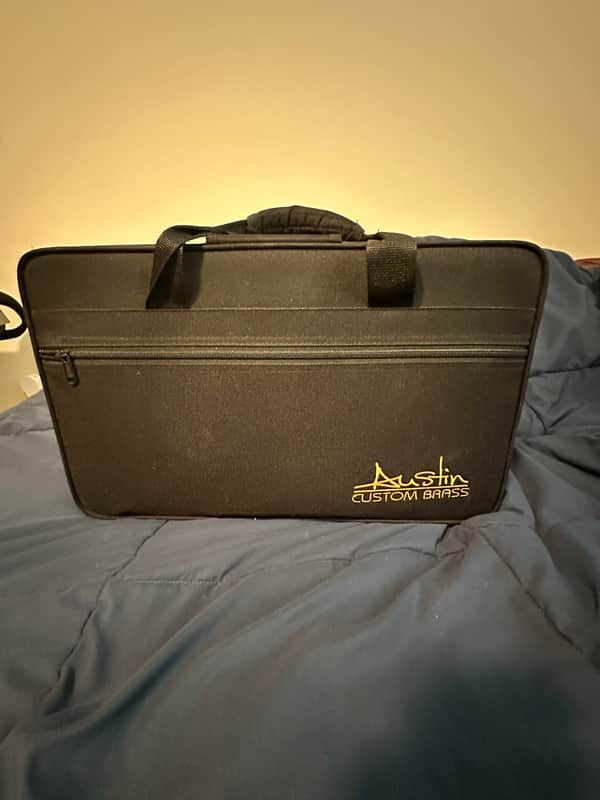 Austin Custom Brass Flugelhorn Case - Black | Reverb