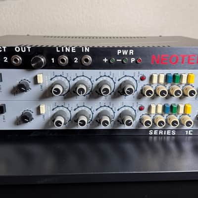 Neotek Series 1E Dual Channel Mic Preamp EQ Rack Unit (Studio | Reverb
