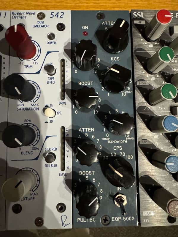 Pultec EQP-500A 500 Series Program Equalizer 2010s - Blue | Reverb
