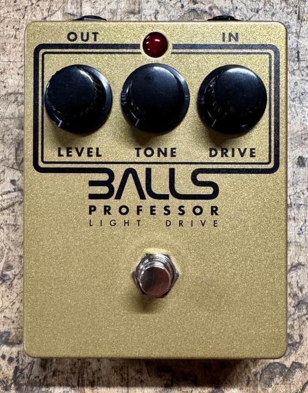 Balls Effects Professor Light Drive overdrive/boost pedal | Reverb