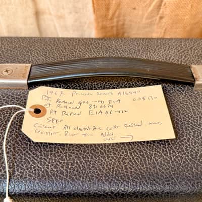 Fender Princeton Reverb 1967 - Black Panel | Reverb