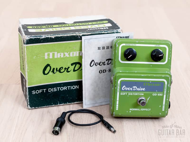 1977 Maxon OD-880 Soft Distortion Overdrive Vintage Guitar | Reverb