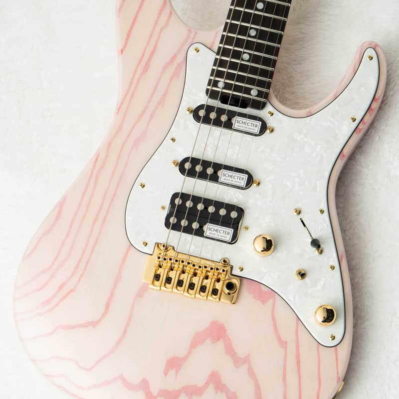 Schecter BH-1-STD-24/R Limited -See-Through Shell Pink- | Reverb