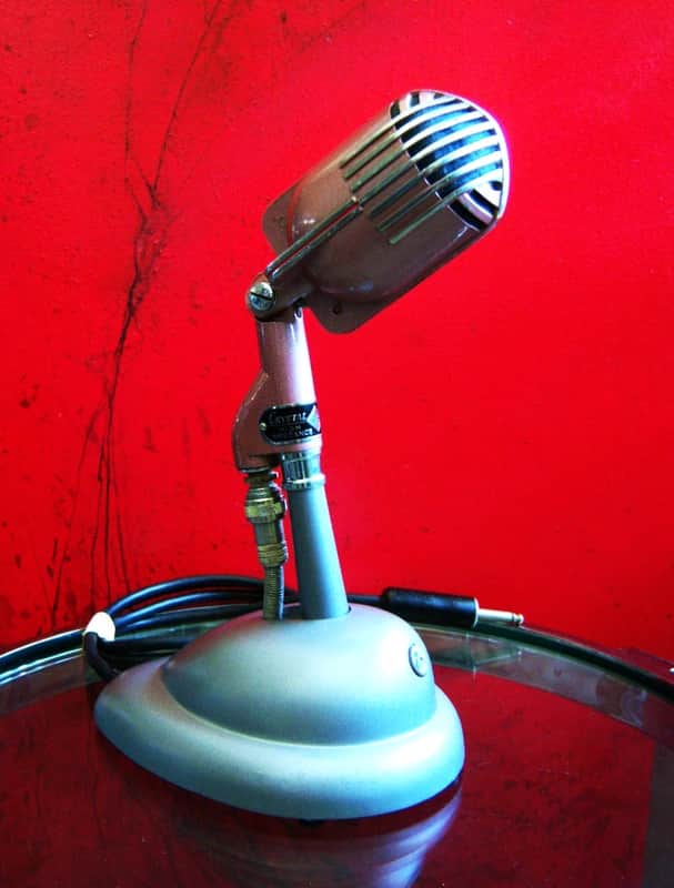 Vintage RARE 1940's MEG M-15 model / Shure 708A Zeppelin | Reverb