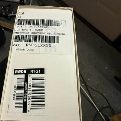 RODE NTG1 Shotgun Microphone - BRAND NEW | Reverb