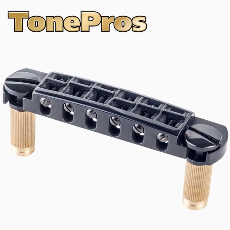 NEW Tonepros AVT2M Wraparound Bridge with METRIC Locking | Reverb