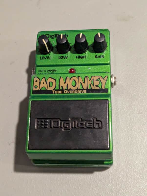 DigiTech Bad Monkey Tube Overdrive 2004 - 2016 - Green | Reverb