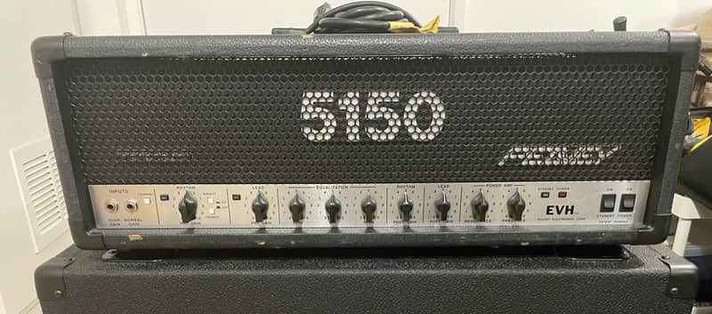 Peavey 5150 Block Letter Full Stack | Reverb