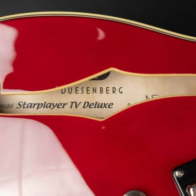 2020 Duesenberg Starplayer TV Deluxe - Crimson Red | German | Reverb