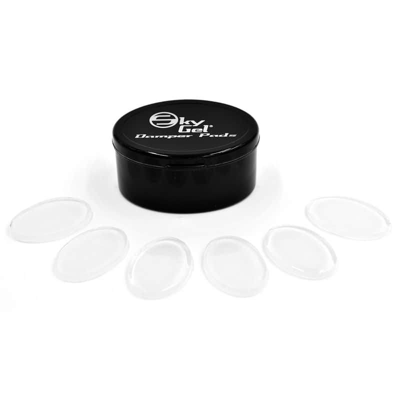 SkyGel 6 Crystal Clear Damper Pads | Reverb