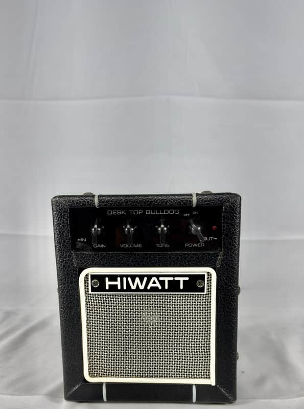 Hiwatt Desktop Bulldog Portable Battery Operated Amplifier | Reverb