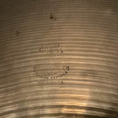 Zildjian 20” A Transition Stamp 1917 grams | Reverb