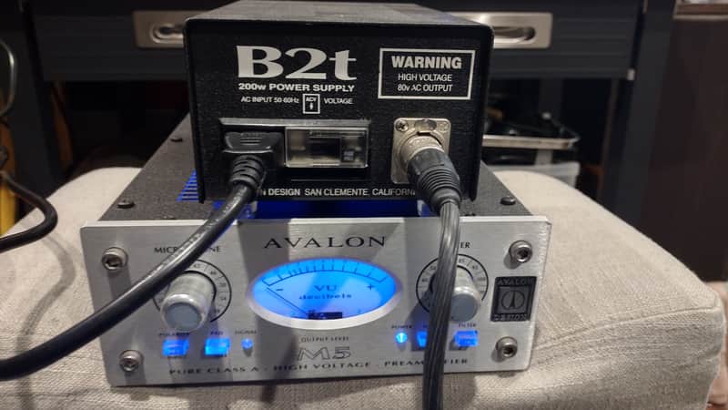 Avalon M5 Microphone Preamplifier 2010s - Silver | Reverb