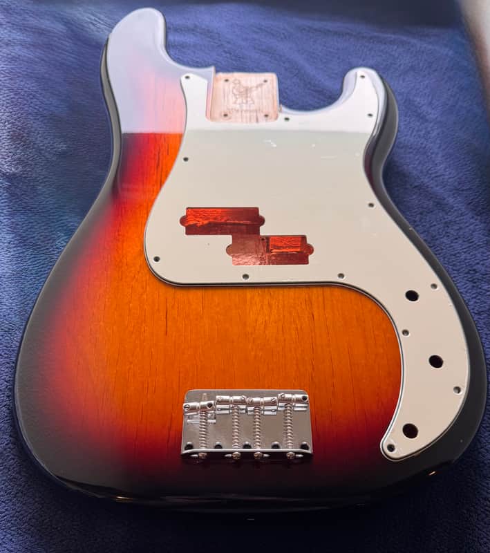 Warmoth P-Bass Body 2000s - 3-Color Sunburst | Reverb