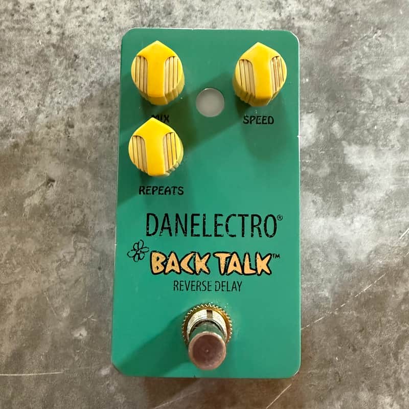 Danelectro Back Talk Reverse Delay Reissue 2020 - Seafoam | Reverb