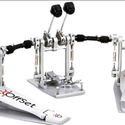OFFSET DOUBLE BASS DRUM PEDAL - FREE SHIP TO C-USA! | Reverb