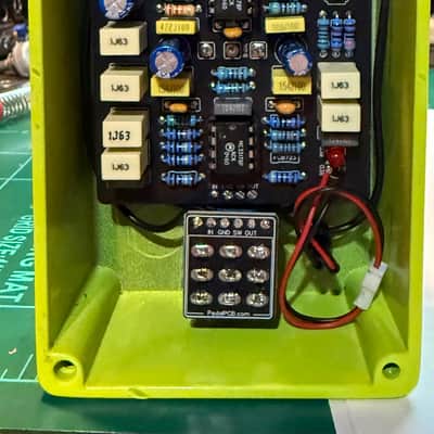 Custom Clone PedalPCB Noctis Op-Amp Fuzz with clipping light | Reverb