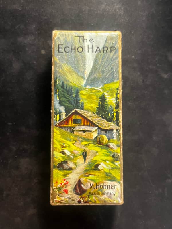 Hohner 56/96 Echo Harp Tremolo Harmonica - Key of C & G 1936 | Reverb