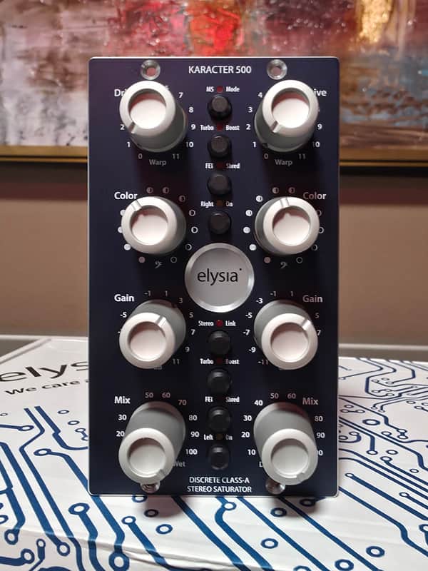 Elysia Karacter 500 Series 2-Channel Saturation/Distortion | Reverb