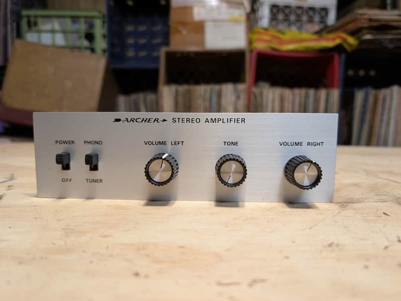Vintage Archer Stereo Amplifier Chassis – Early Solid-State | Reverb