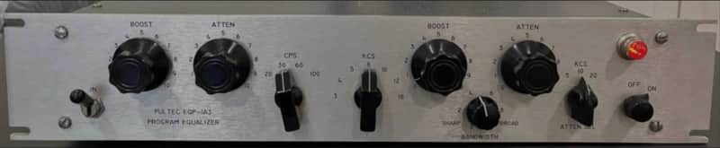 Pultec EQP-1A3 - Pulse Techniques - Light Home Studio Use - | Reverb